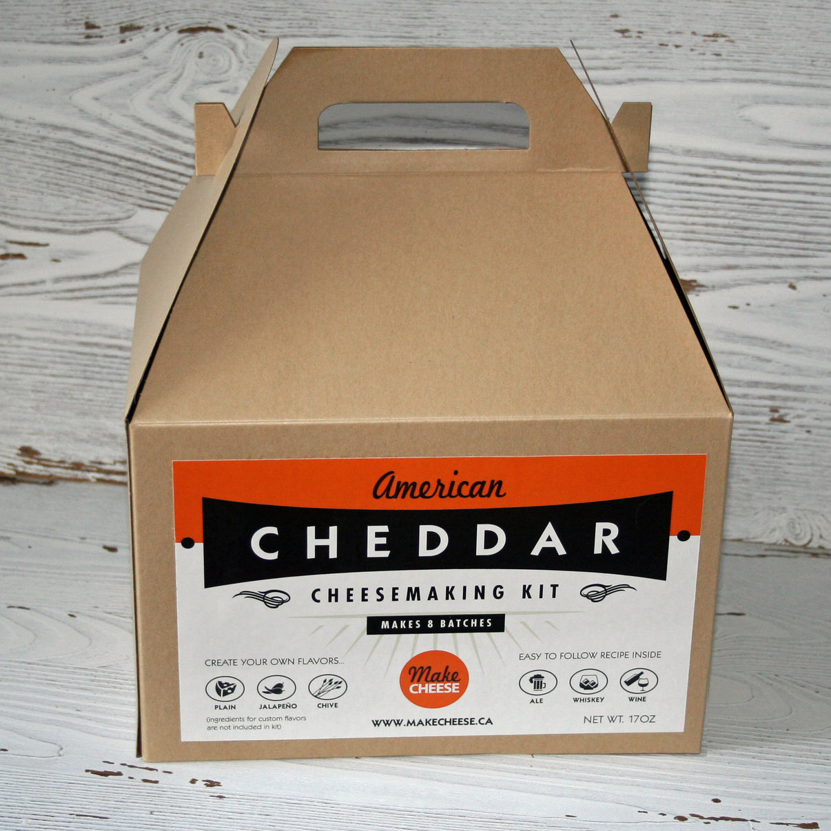 CHEDDAR CHEESE KIT - Makes 8 Batches – Make Cheese Inc.
