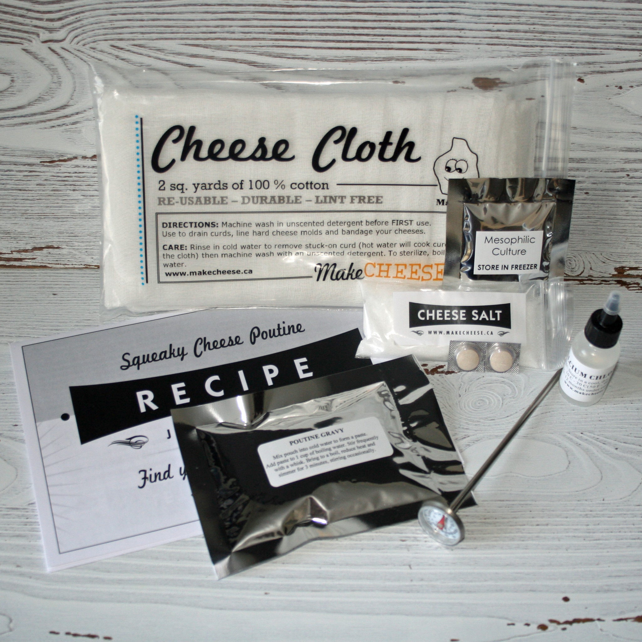 Poutine Making Kit - MakeCheese.ca - Cheese Supplies and Equipment ...